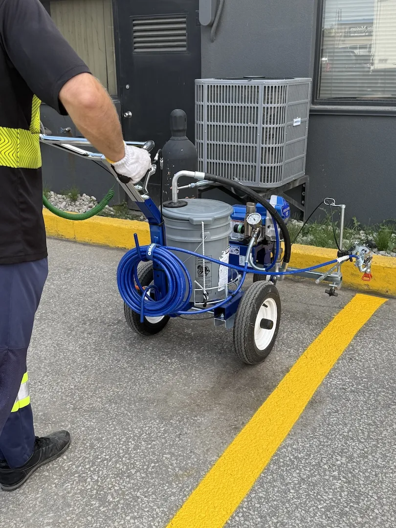 Toronto Line Painting | GPM Cleaning Services